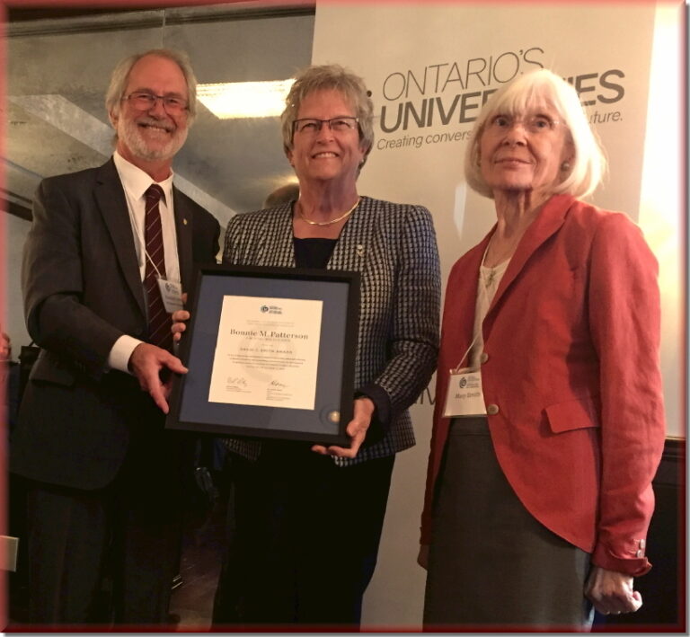 The Council of Ontario Universities [COU] David C Smith Award - The ...